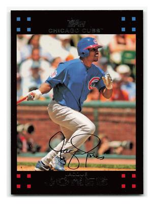 Jacque Jones 2007 Topps Team Card #398 Chicago Cubs Mint | eBay