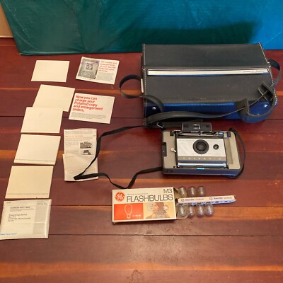 Vintage Polaroid Land Camera, Automatic 103 With Diamond Slimliner Case ...
