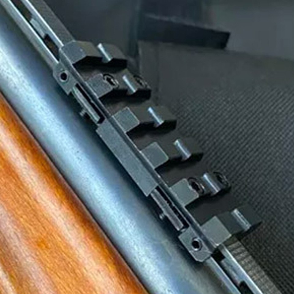 2.16in Tactical Shotgun Rifle Ventilated Rib 20mm Picatinny Rail Scope ...