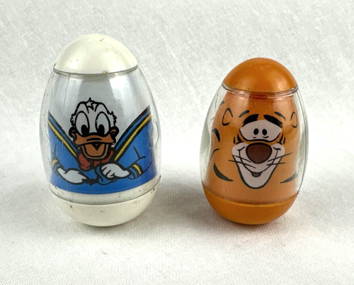 Vintage Hasbro Walt Disney Tigger & Donald Duck Weeble Wobbles, Free ...