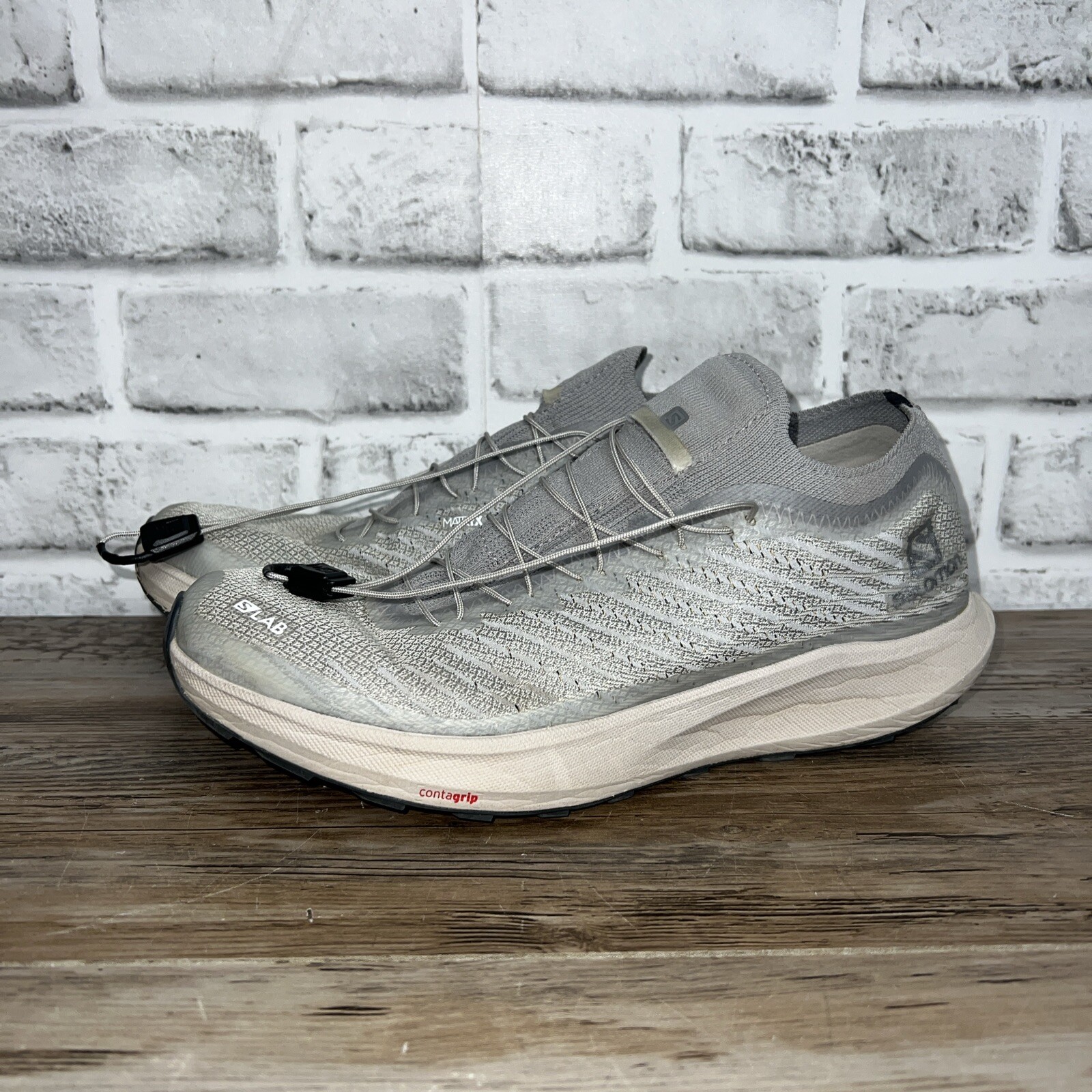 Salomon Gray Matryx SLab Pulsar Shoes Womens Size 8.5 - Gem