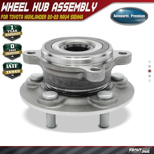 Front Wheel Hub & Bearing Assembly for Toyota Highlander 2020-2023 RAV4 ...