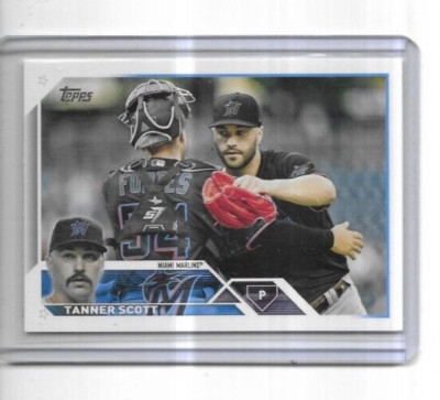 2023 Topps #18 Tanner Scott Miami Marlins | eBay