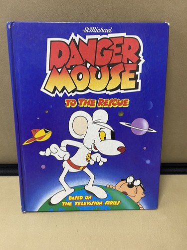 Vintage St Michael Danger Mouse to the rescue hardback book penfold 80s ...