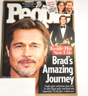 Read People Magazine 2020 Issues February 24 Brad Pitt | eBay
