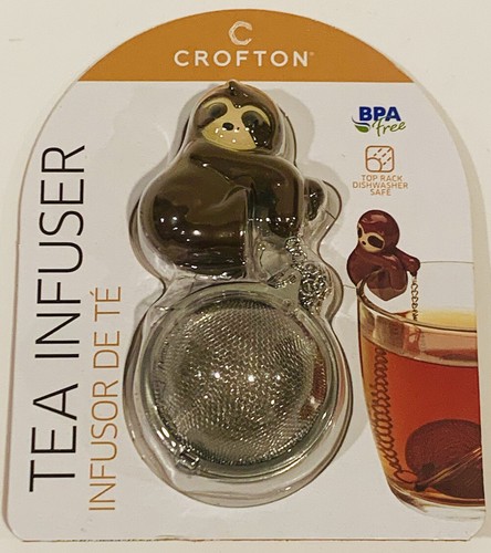 Tea Infuser Sloth Stainless Steel Mesh Infuser Crofton So Cute! Ships ...