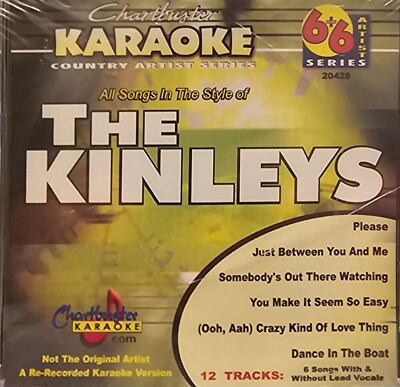 20428 THE KINLEYS CHARTBUSTER KARAOKE CDG | eBay