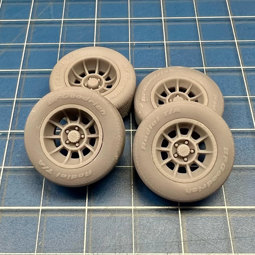 American Racing VN47 Vector Wheels "American Muscle Series" 1/25 1/24 ...