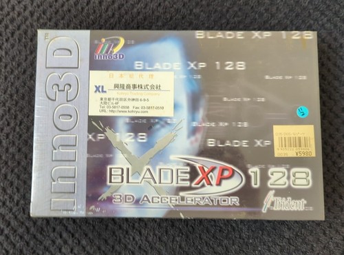 Inno3D Trident Blade XP 128 AGP New In Box | eBay