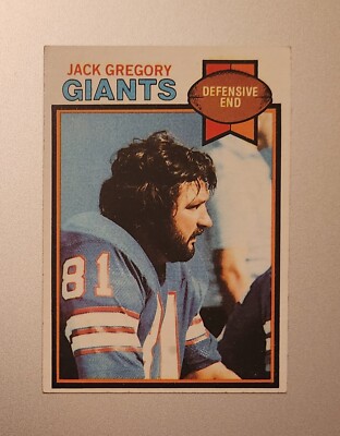 1979 Topps Jack Gregory #291 | eBay