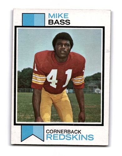 1973 Topps Mike Bass RC 419 | eBay
