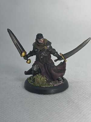 Knight with Swords Painted Miniature for D&D or Pathfinder Fantasy RPG ...