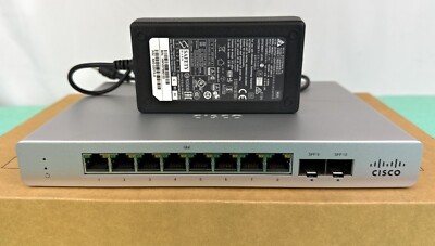 Cisco Meraki MS120-8-HW 8-Port Managed Switch UNCLAIMED | eBay