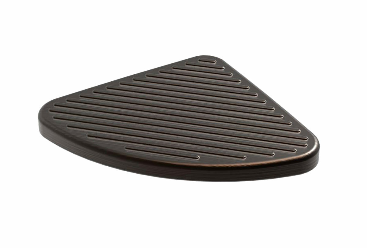 TileWare Victoria Series Corner Foot Prop / Shelf ALL COLORS for Shower ...