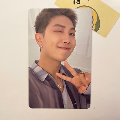 BTS RM Proof Compact Edition Random Photocard Official photo card | eBay