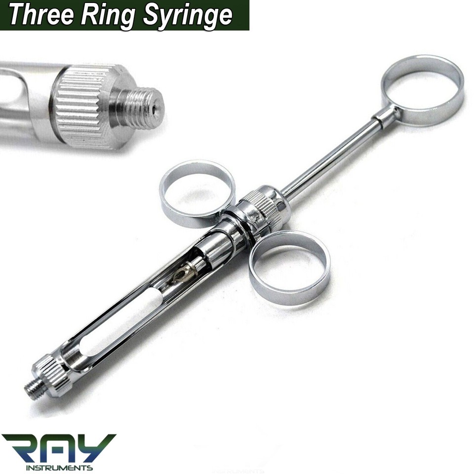 Dental Anesthetic Self Aspirating Syringe 1.8ml Three Ring Anesthesia ...