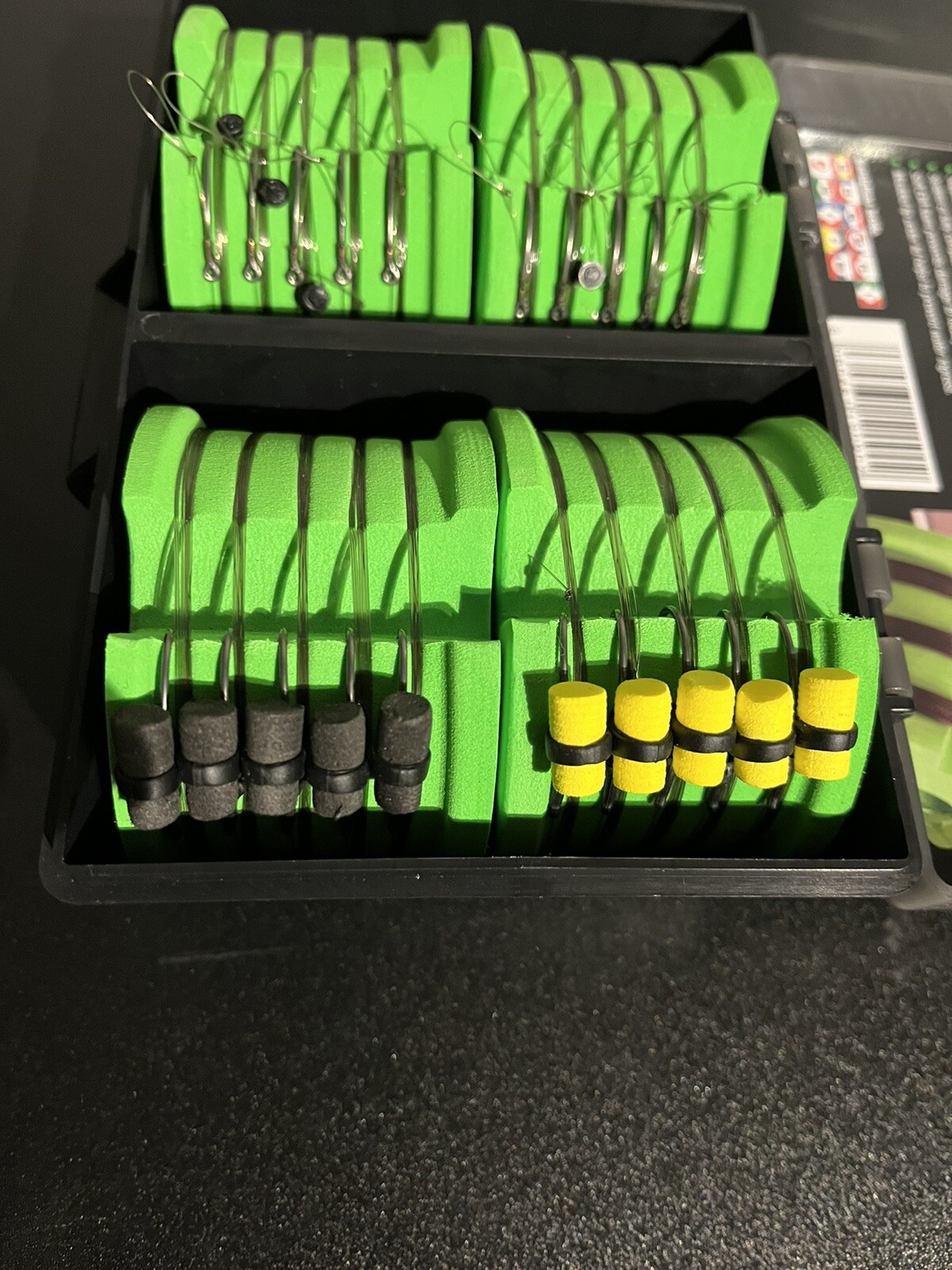 Korda Zig Case Fully Loaded Zig Rigs Aligners Carp Fishing Tackle Case ...