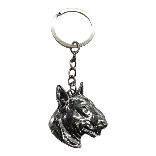 Nice Bull Terrier Dog Keychain Car Key Decor Home Leash | eBay