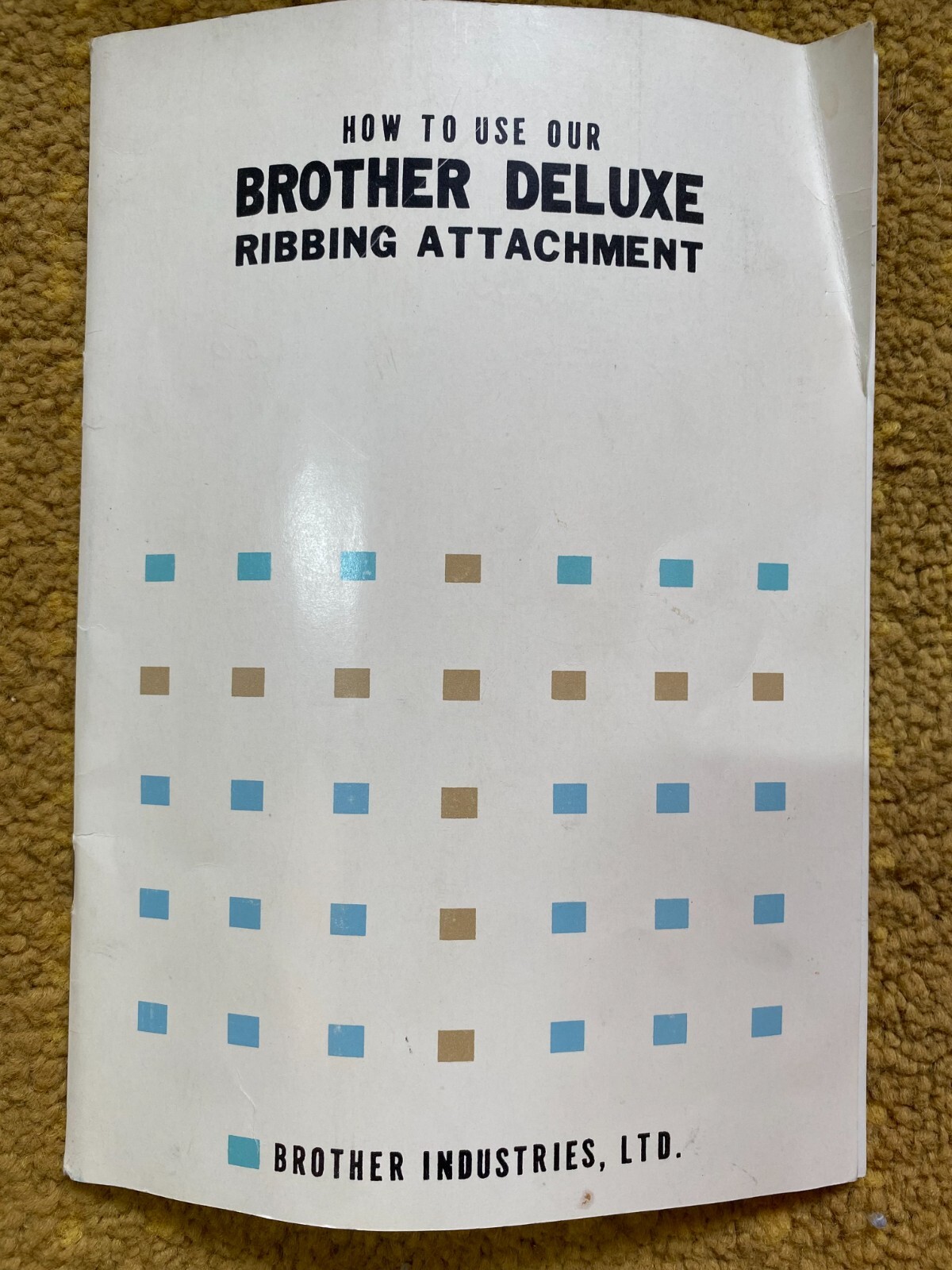 Brother KR551 ribbing attachment – Knitting Machine Encyclopedia