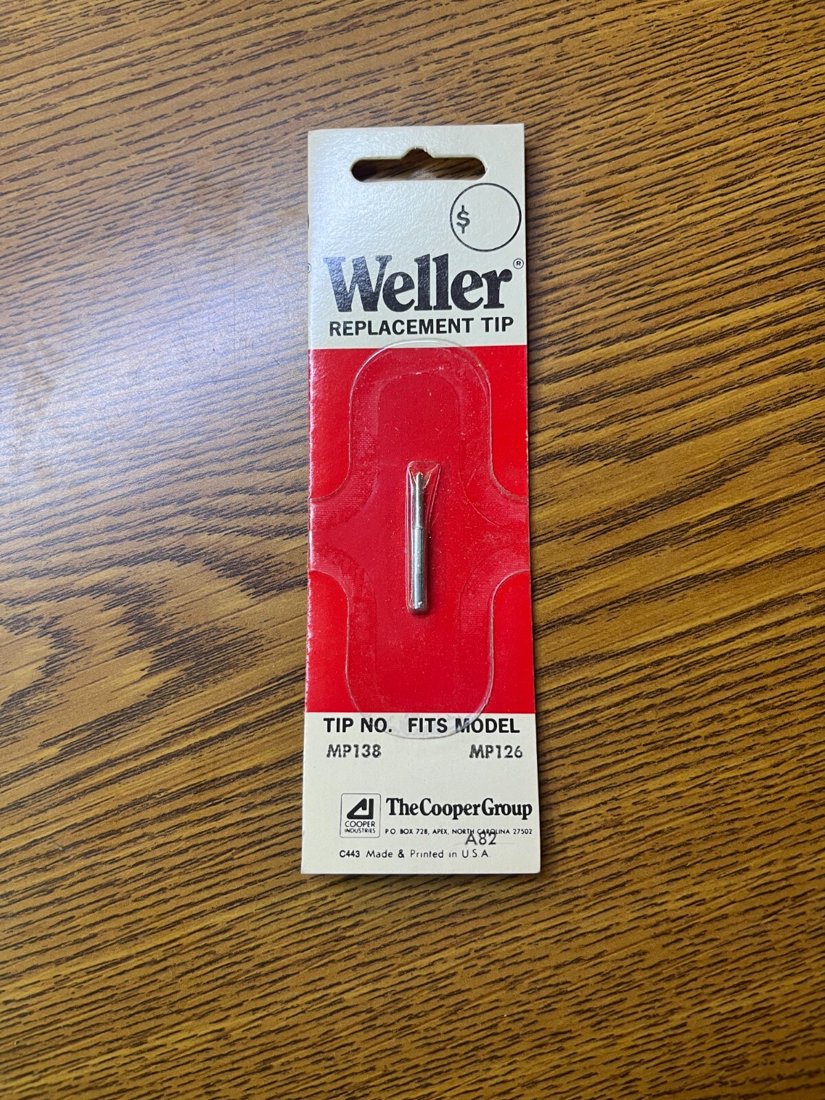 WELLER NO. MP138 REPLACEMENT TIP FOR MODEL MP126 | eBay