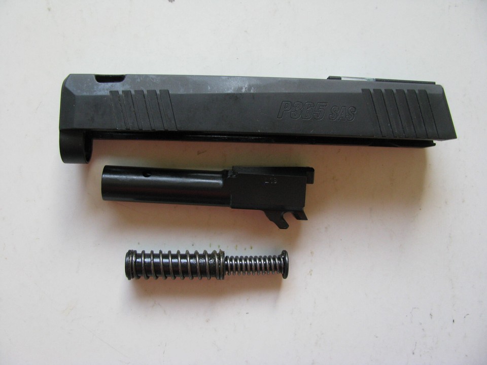 Sig Sauer P365 SAS Ported Slide, Ported Barrel, and Recoil Assembly ...