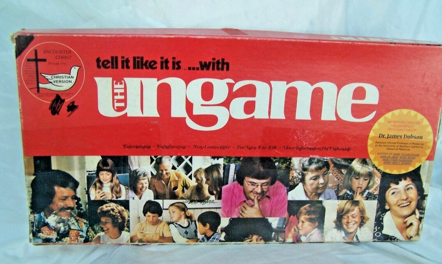 The Ungame Board Game 1975 3 card sets Christian Version. | eBay