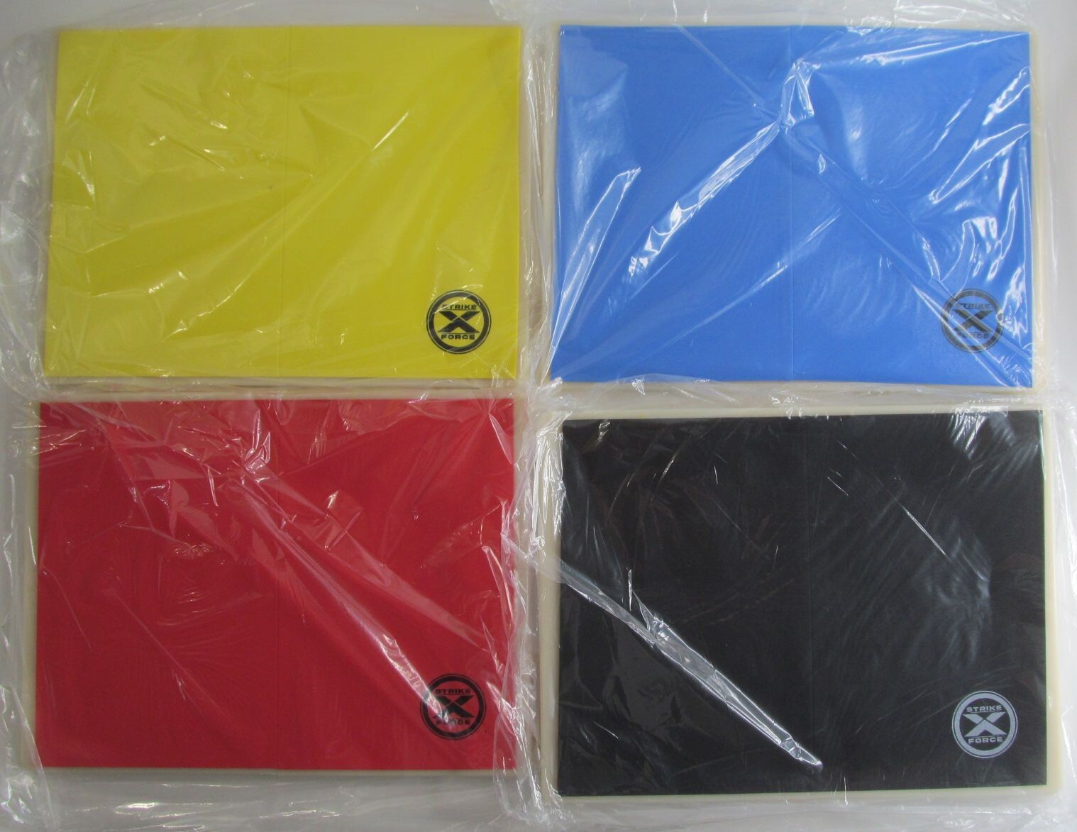 NEW 4 COLOR SET STRIKEFORCE MARTIAL ARTS/ KARATE/ TAEKWONDO REBREAKABLE ...