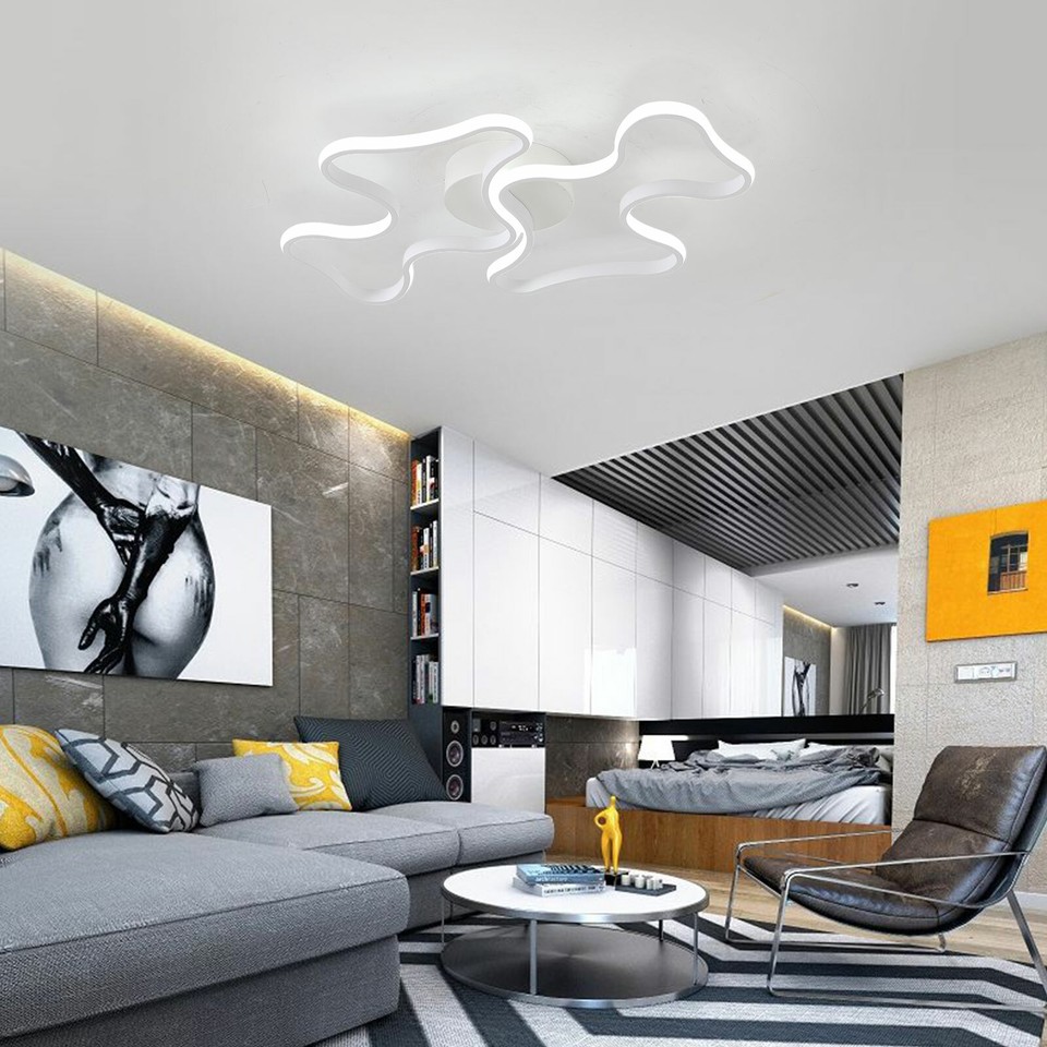 Modern Cloud Style Ceiling Light Flush Mounted LED Lamp for Indoor ...