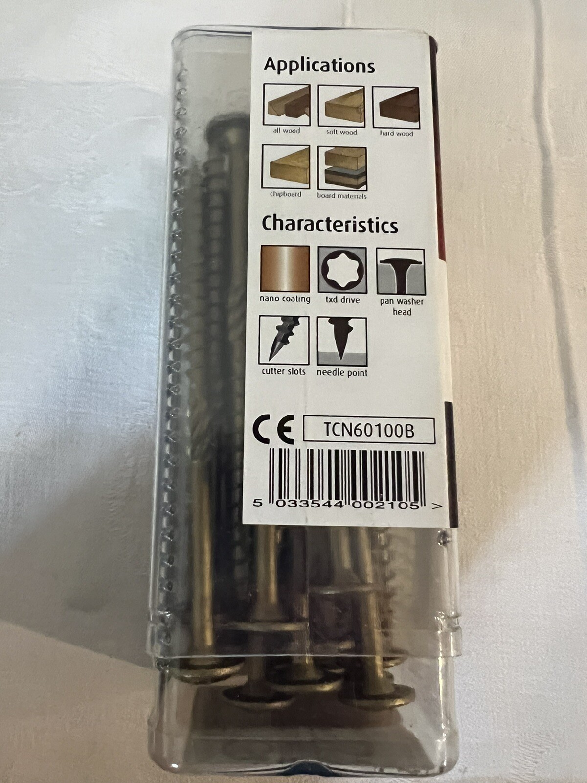 6 x 100mm Torx Timber Connector Screws - 25 Pack - REISSER Wood Timber ...