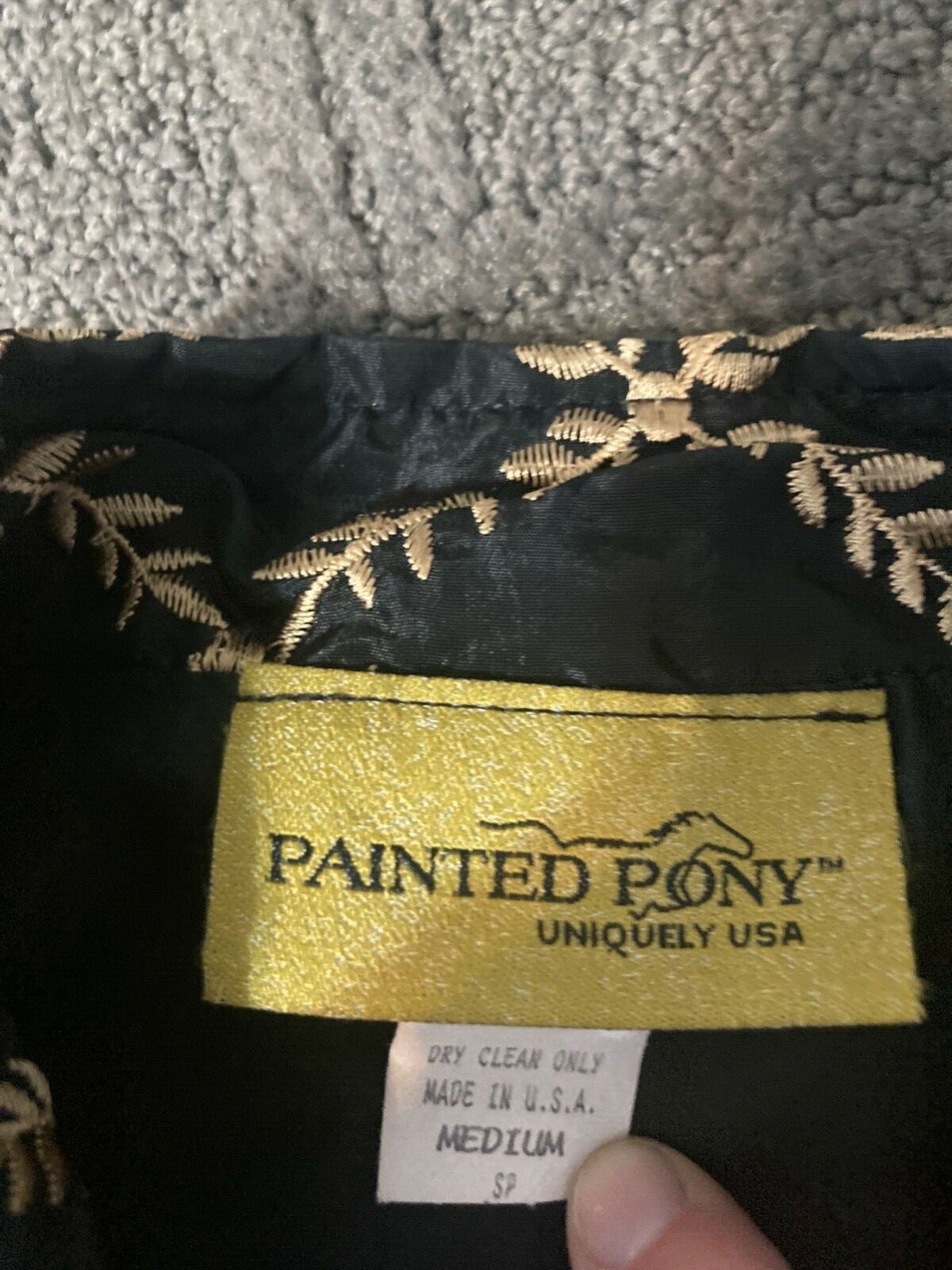 Vintage Painted Pony jacket, made in the USA. Perfect condition | eBay