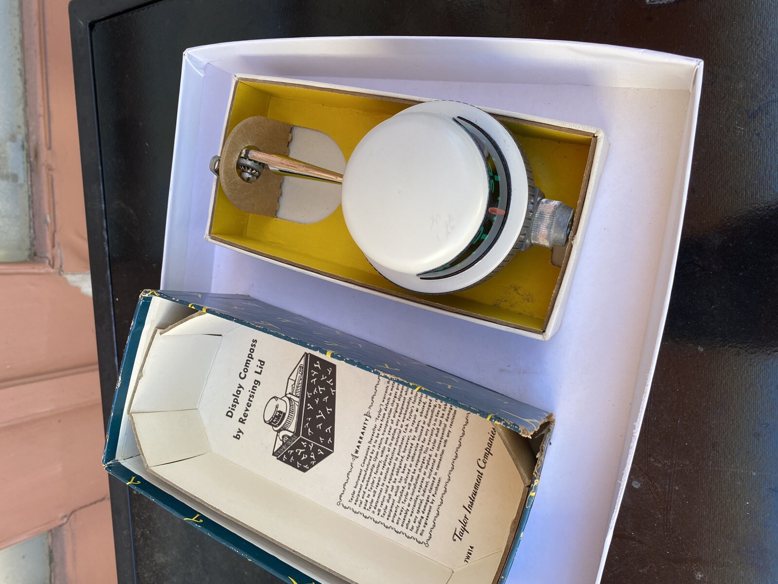 Taylor Instrument Company Navigator Compass Auto Boat Hot Rod Vintage ...