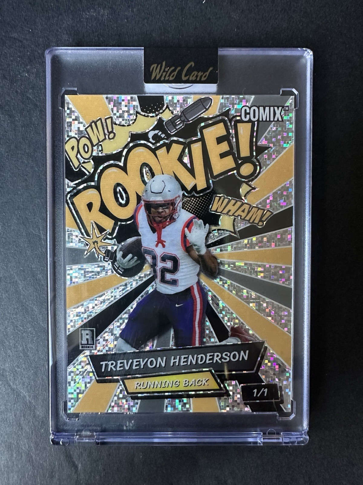 Treveyon Henderson 1/1 Rookies And Legends Wild Card Comix Rookie | eBay
