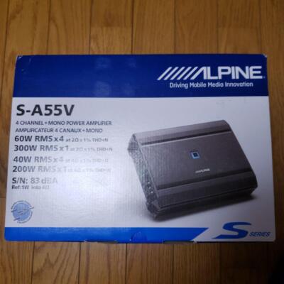 drop Alpine 5 Power Amplifier S A55V | eBay