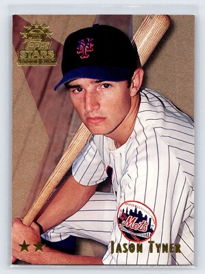 JASON TYNER 1999 Topps Stars Two Stars Baseball Card #42 New York Mets ...