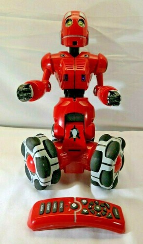 WowWee Robotics Talking TriBot Robot Toy W/Remote Red # 2097 uu | eBay