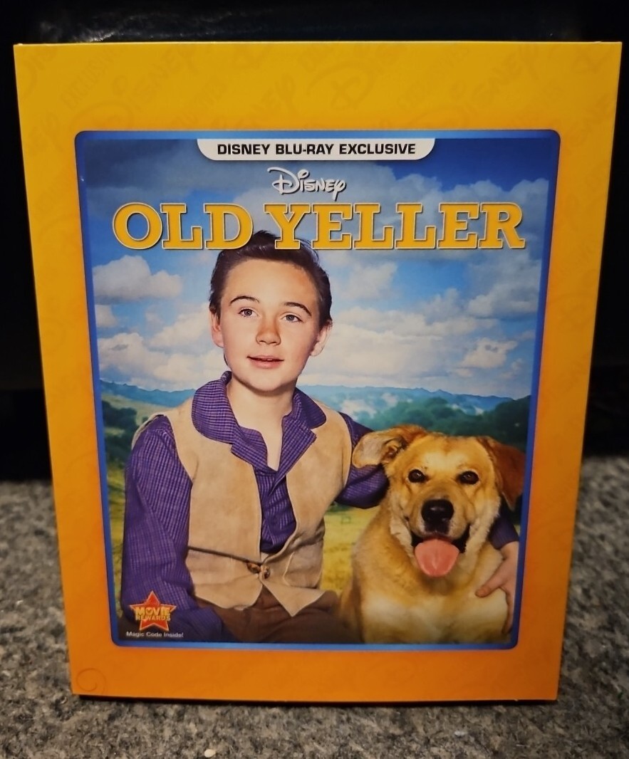 NEW - Disney Movie Club Old Yeller Blu-ray with Slipcover -SEALED OOP ...