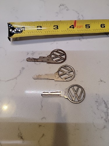 3pc Lot Vintage Original Volkswagen Beetle Keys. | eBay
