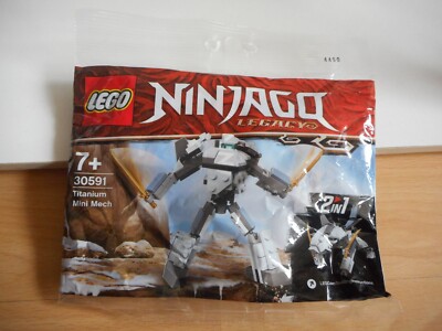 Lego Ninjago Legacy Titanium Mini Mech in Polybag (30591) | eBay