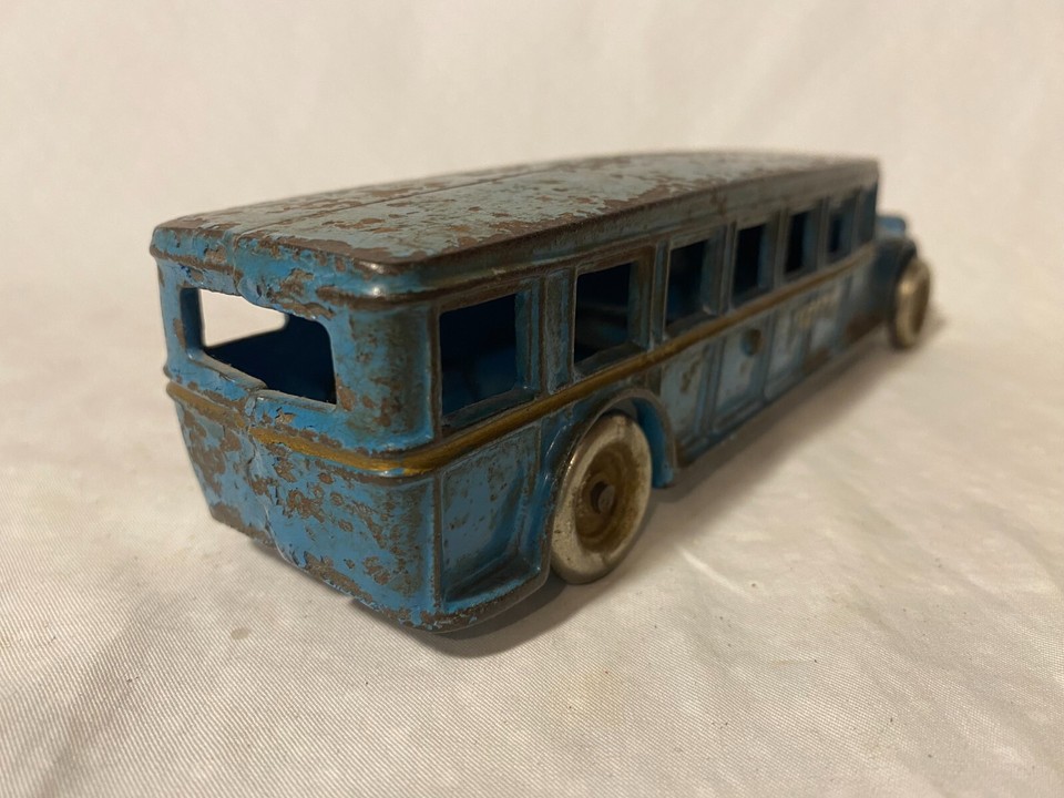 ARCADE FAGEOL SAFETY COACH CAST IRON TOY BUS U-35 | eBay