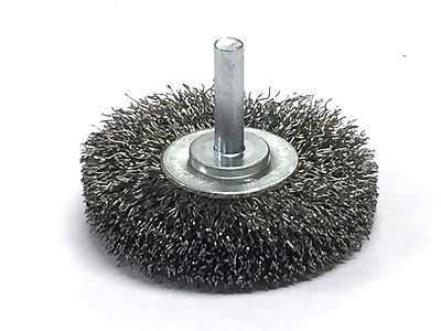 2-1/2" Mounted Crimped Wire Wheel - Carbon Steel Wire | eBay