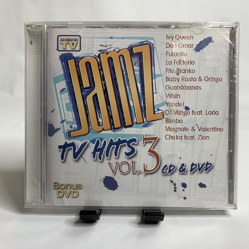 Jamz TV Hits Vol 3 CD + DVD Reggaeton Don Omar Wisin y Yandel Ivy Queen Rare New | eBay