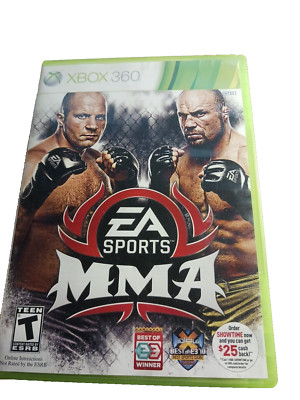 EA Sports MMA (Microsoft Xbox 360, 2010) with manel and tested ...