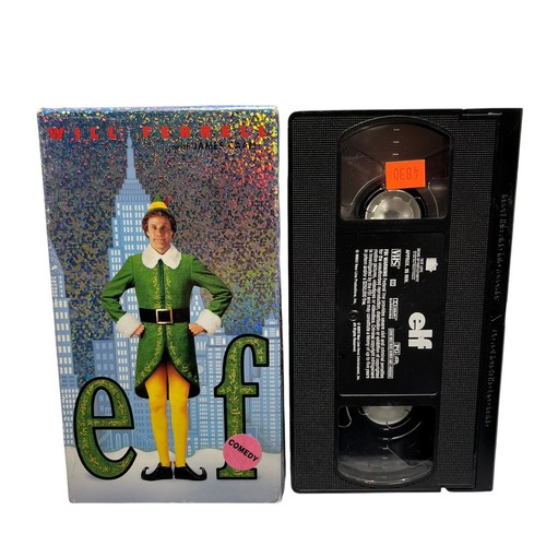 Elf (2004) VHS Will Ferrell Christmas Comedy V13 794043716638 | eBay
