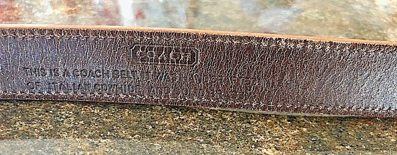 Coach Made of Italian Cowhide Solid Brass Cognac Carm… - Gem