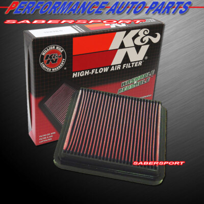 K&N 33-2137 Air Intake Filter for 2000-2006 Lexus LS430 & 1998-2000 ...