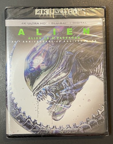 Alien [ 40th Anniversary Edition ] (4K Ultra HD + Blu-ray) NEW | eBay