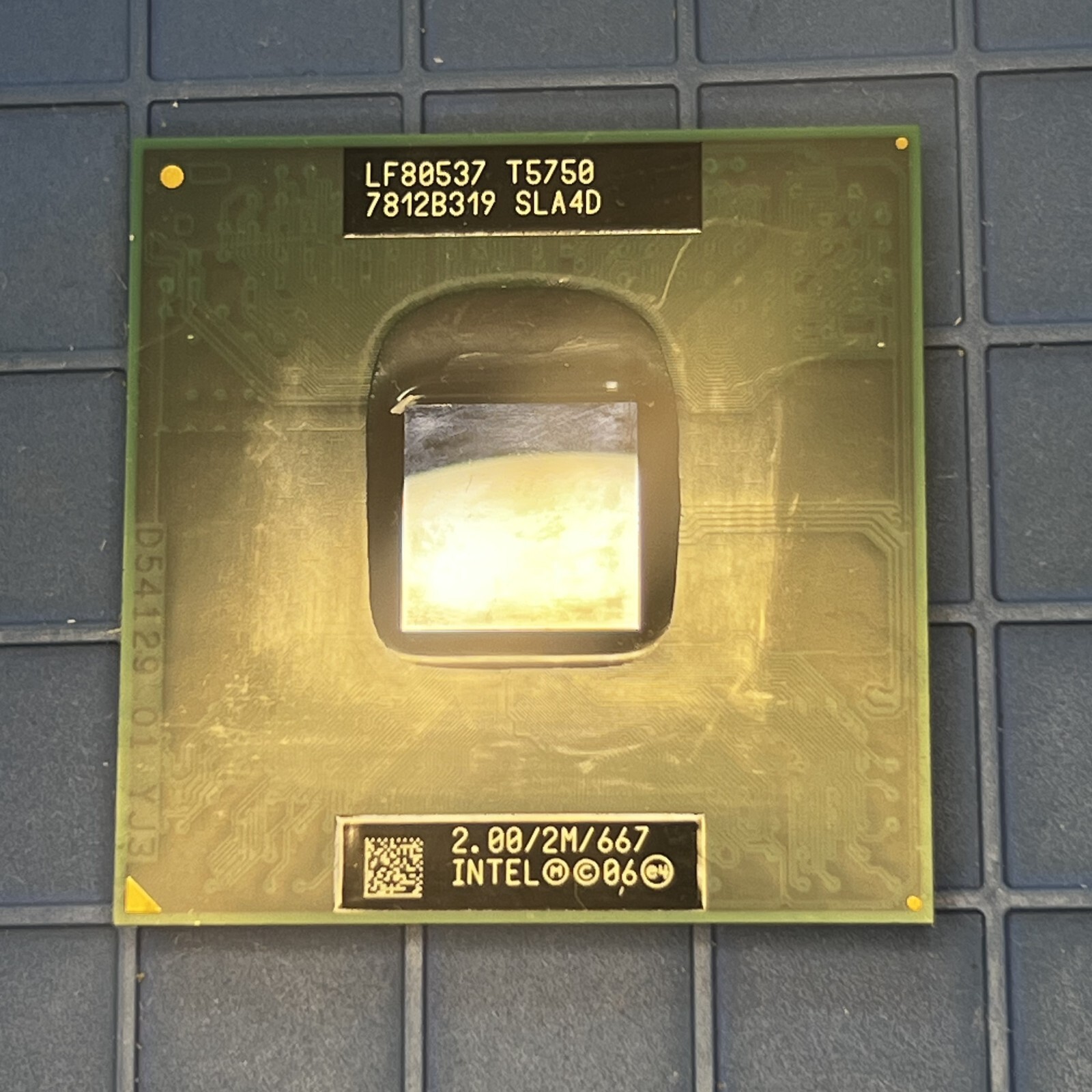 Intel Core 2 Duo Mobile T5750 2.0GHz CPU - UNTESTED | eBay