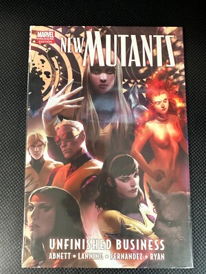 New Mutants Unfinished Business Marvel Premiere Hardcover NEW SEALED ...