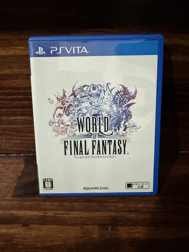 Ps Vita World Of Final Fantasy Sony Playstation Vita Tested Used