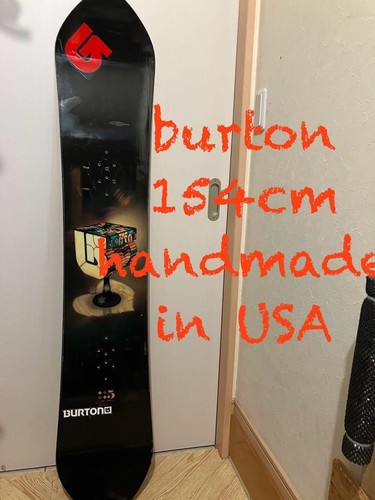 Burton 154Cm Snowboard Powder Board With Binder | eBay